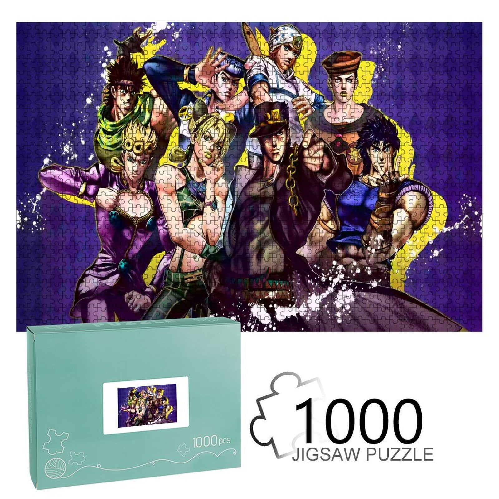 JoJo's Bizarre Adventure-1-themed Wooden jigsaw Puzzle for home ...