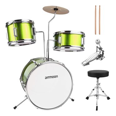 Best Choice Products 5-Piece Kids Beginner Junior Size Drum Set ...