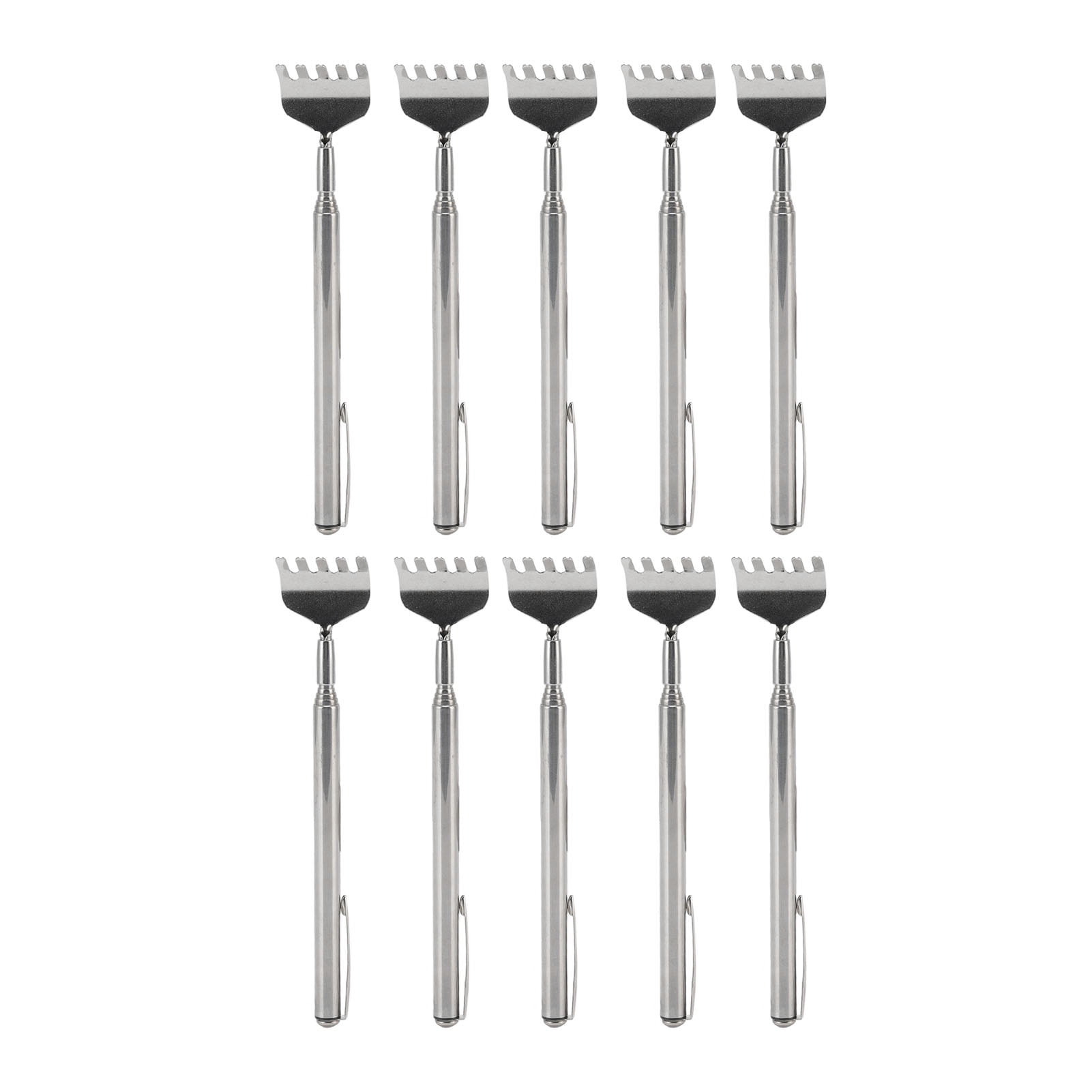 Unbranded Back Scratcher Telescoping 10pcs Back Scratcher Extendable Backscratcher Back Scratcher Metal World-Class Design