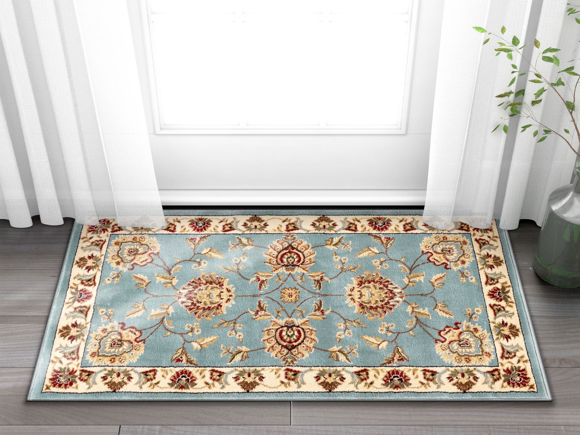 Sultan Sarouk Light Blue Oriental 2x 4 2 3 X 3 11 Area Rug Persian sultan-sarouk-light-blue-oriental-2x-4-2-3-x-3-11-area-rug-persian