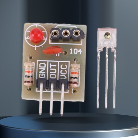 jinnoda Laser Detection Module 5V Laser Receiver Sensor Detection ...