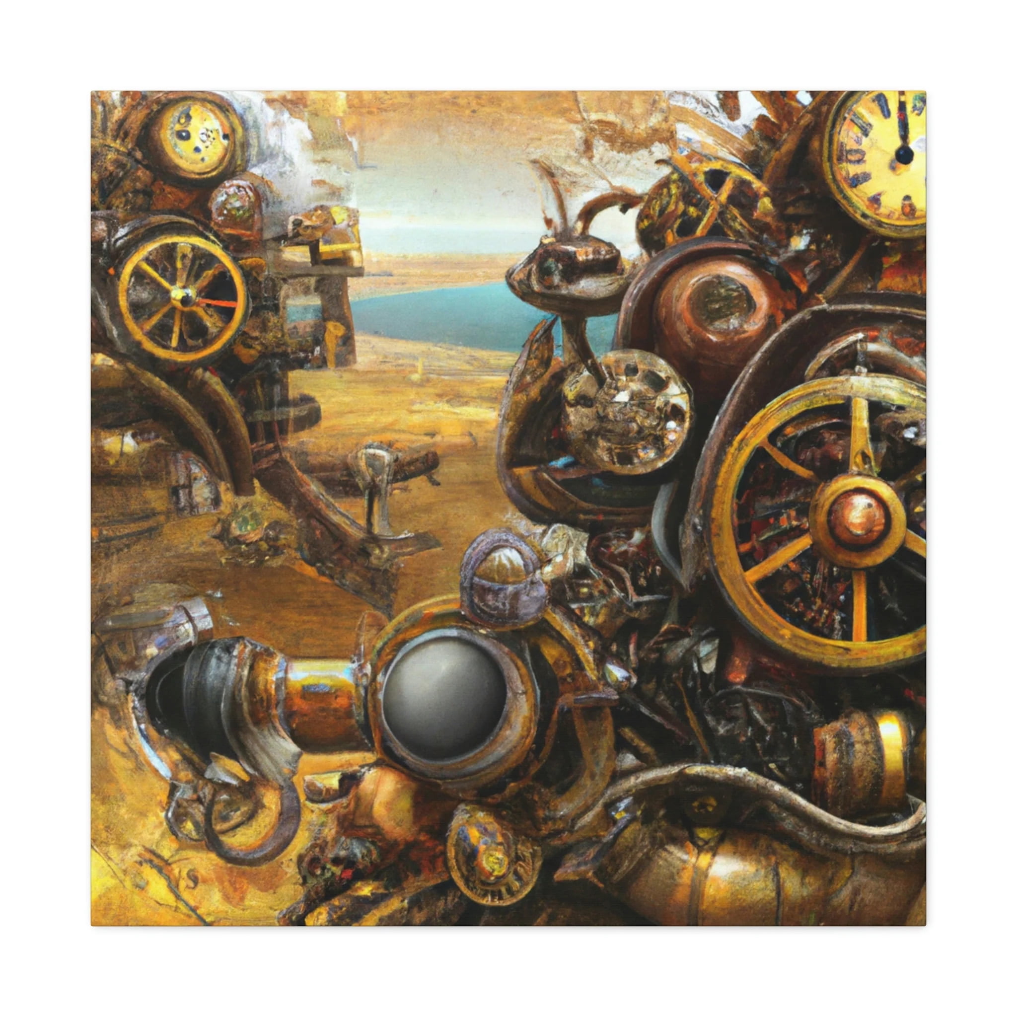 Steampunk Relic Scenic - Canvas - Walmart.com
