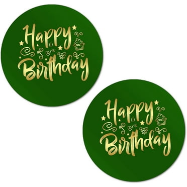 200 Pcs Happy Birthday Gift Tags Stickers,Happy Birthday to Name ...