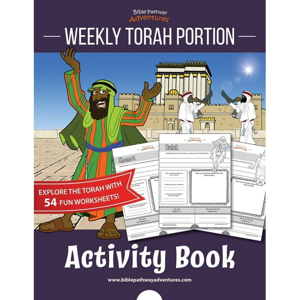 Weekly Torah Portion Activity Book (Paperback) - Walmart.com - Walmart.com