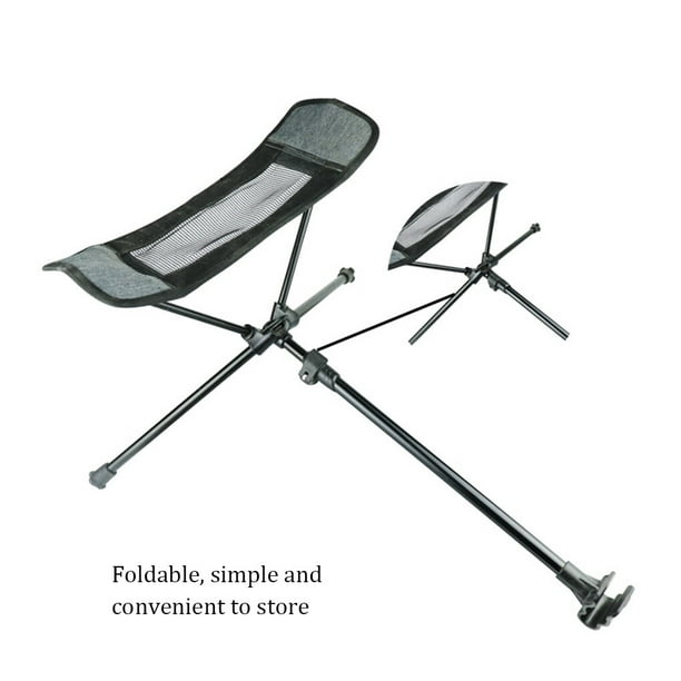pitrice Outdoor Folding Chair Recliner Retractable Extension Stool ...