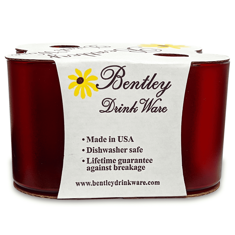 Bentley Ruby 11 oz. Tumblers, Set of 4 (TM4-2014) - Walmart.com