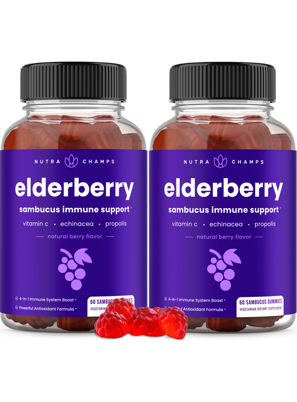 Elderberry Gummies in Immune Support - Walmart.com