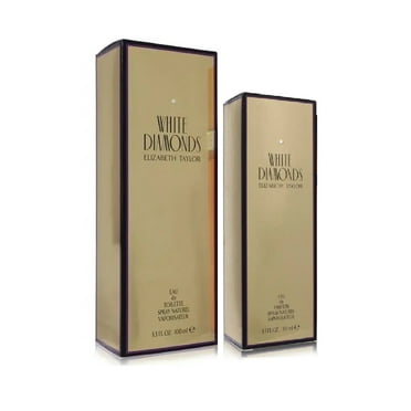 Elizabeth Taylor White Diamonds Perfume Gift Set For Women, 4 Piece ...