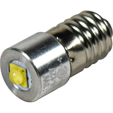 HQRP 4-12V E10 Upgrade LED Flashlight Bulb, 5W 4.5V 6V 9V 12V LED ...