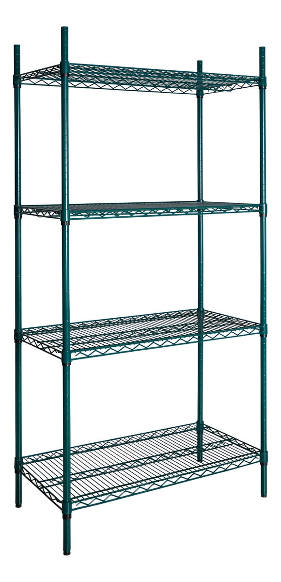 Anaquel Metálico Industrial De Acero 4 Niveles 92 x 45 x 182 cm ...