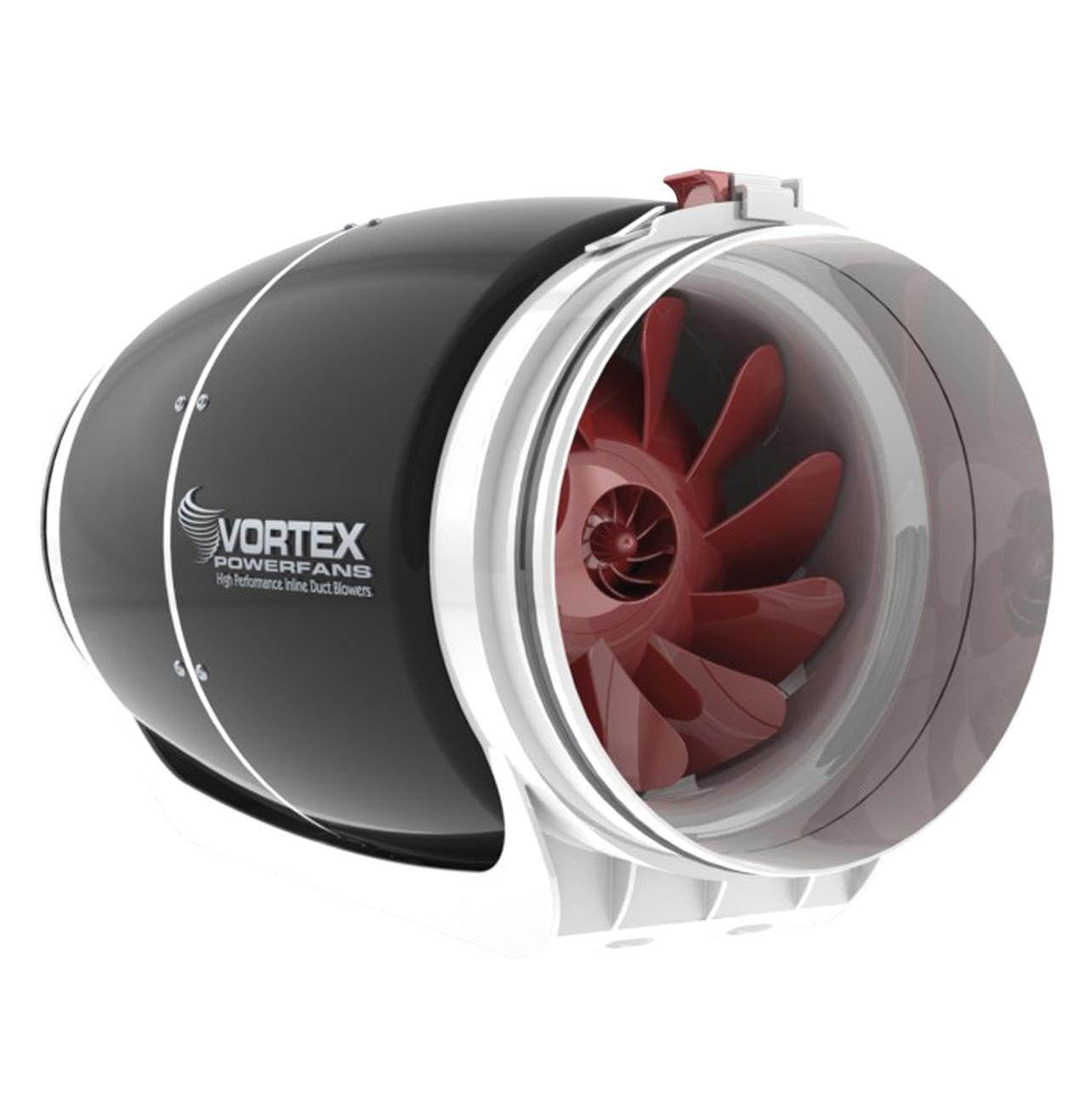 Vortex 8 Inch 728 CFM S Line Powerfan Inline Ventilation Duct Exhaust ...
