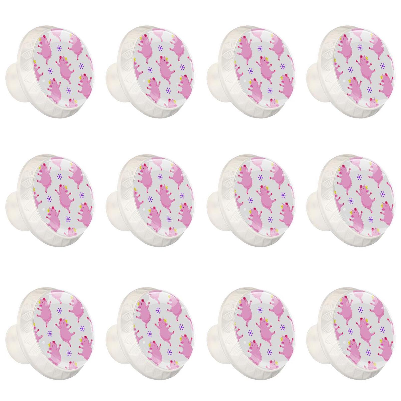 12 Pcs Pig Crown Dancing Knobs for Kitchen Cabinet Cupboard Dresser ...