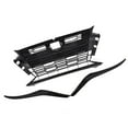 Front Bumper Grille With Black Molding Trim For 2023-2025 Nissan Altima ...