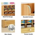 Wooden pen organizer with drawer, DIY pencil holder, desk tidy caddy ...