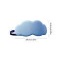 6D Cloud-Shaped Sleep Mask, Light Blocking Eye Mask for Naps ...