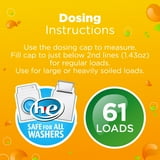 Great Value Laundry Detergent, 88 fl oz, 61 Loads, Original Clean, 4-in ...