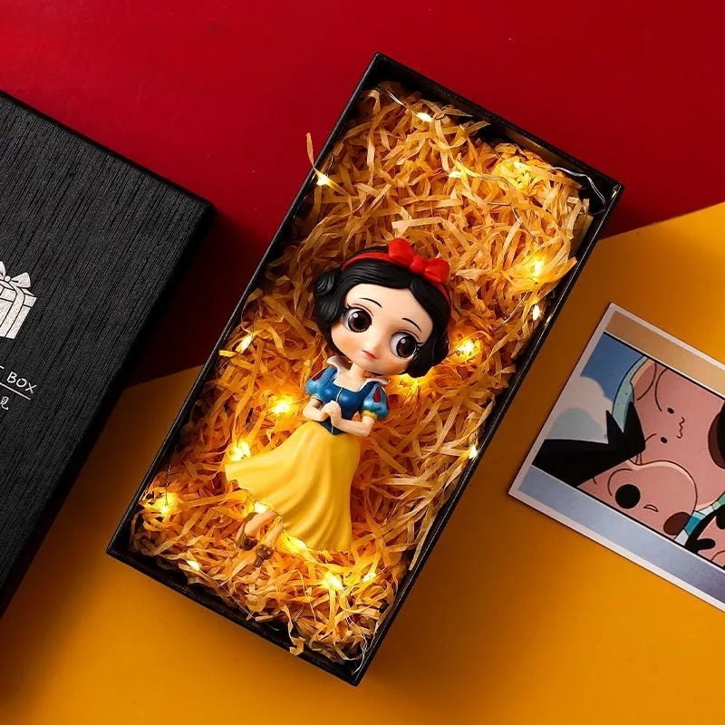 MINISO Disney Princess Elsa Anna Blancanieves Bella Sofía Adornos ...