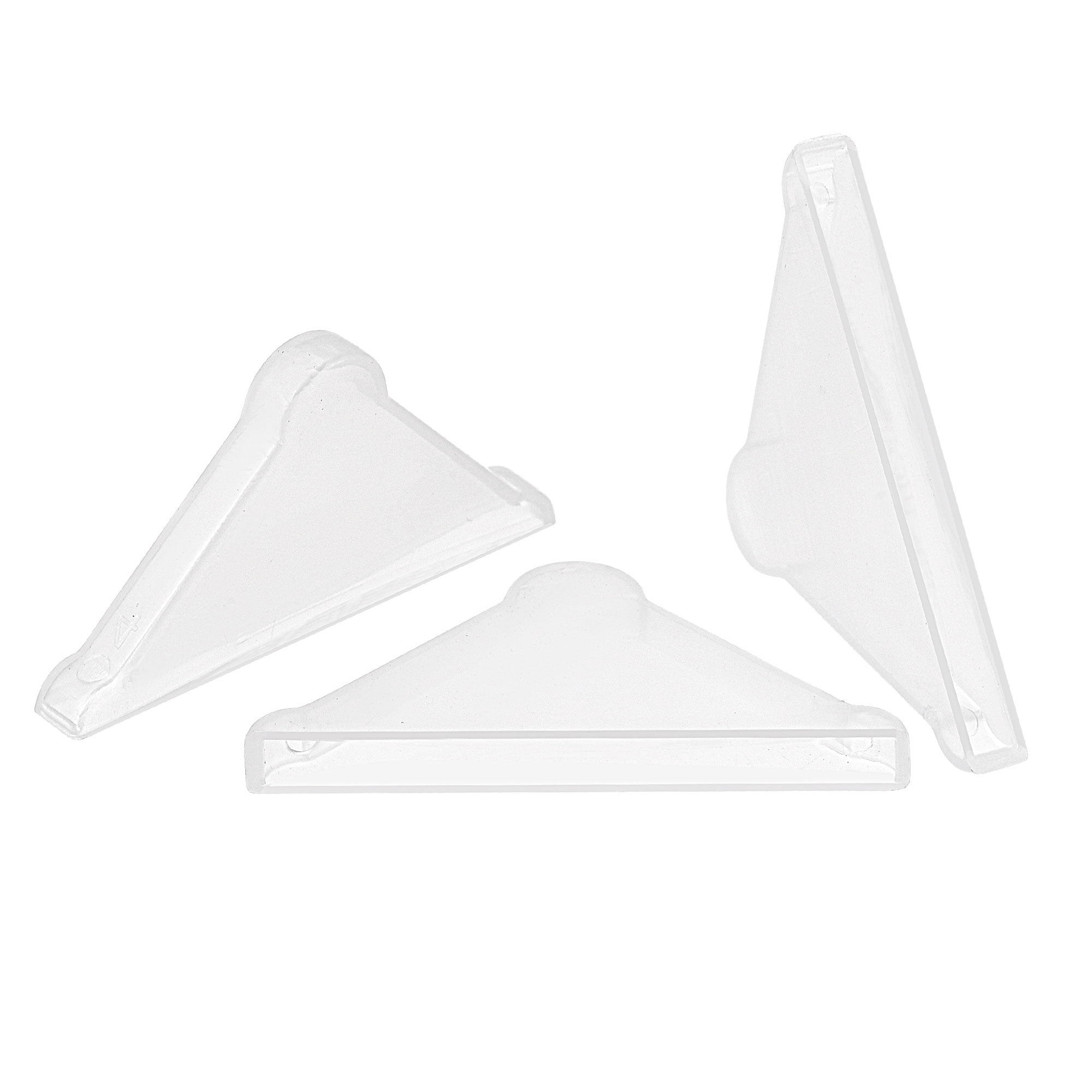 Uxcell PP Corner Protector Triangle 37x4mm for Ceramic, Glass, Metal ...