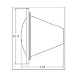 Pentair Amerilite 10-Inch 500W Inground Underwater Swimming Pool Light ...