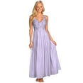 Womens Shadowline 31737x Plus Silhouette 53 Inch Gown Navy 3x