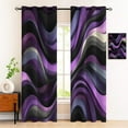 Blackout Curtains For Bedroom Fashionable Geometric Pattern Thermal ...