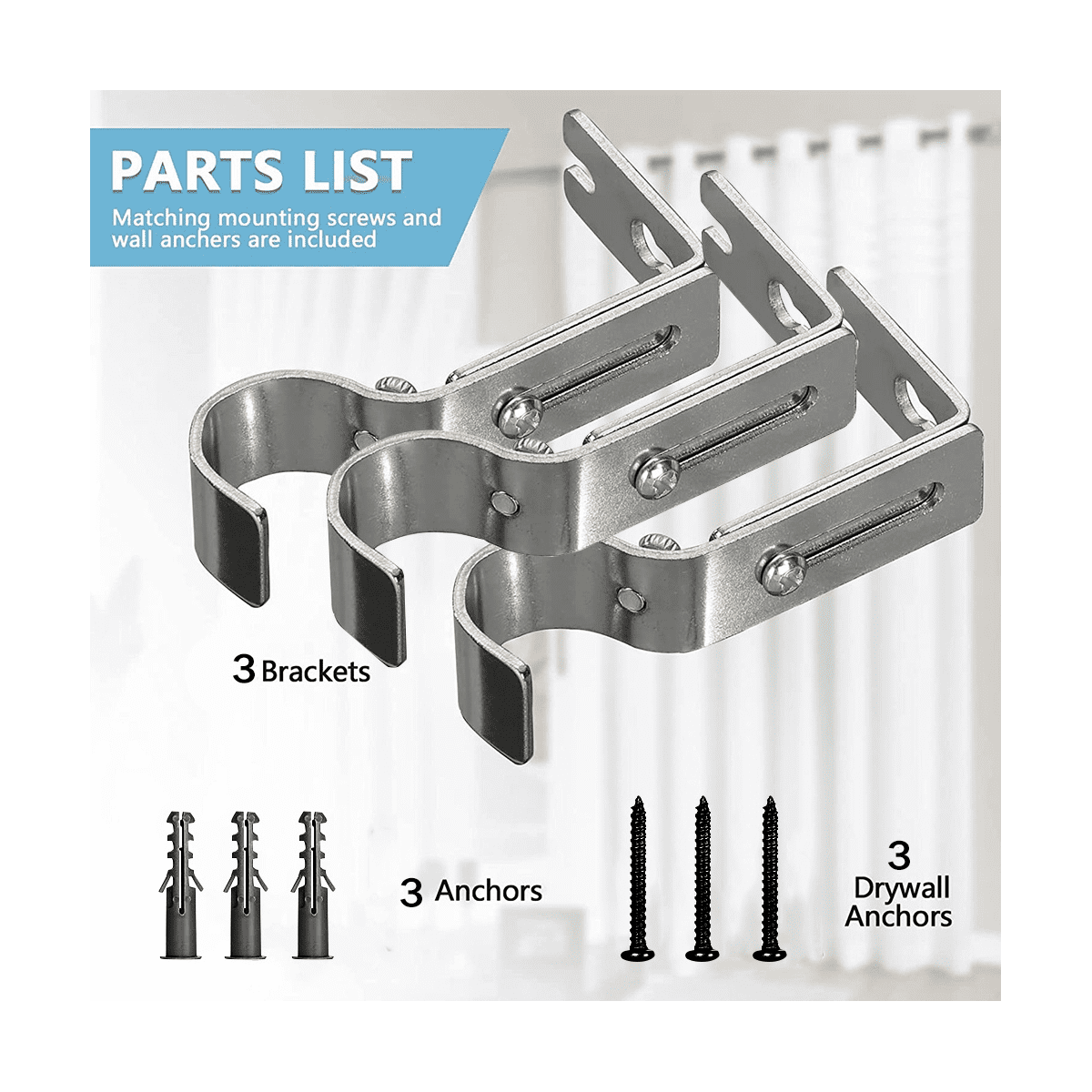 Curtain Rod Parts Names With Pictures - Infoupdate.org