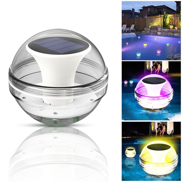 Solar Water Floating Lights Rice Lights Plug Outdoor Lights for Outdoor ...