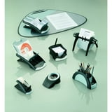 TELINDEX Desk Address Card File, Holds 500 Cards, Graphite/Black ...