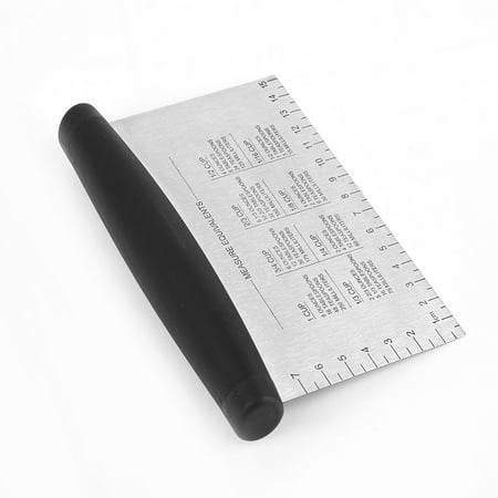 Tatum88 Stainless Steel Metal Griddle Scraper Chopper - Great as Dough ...