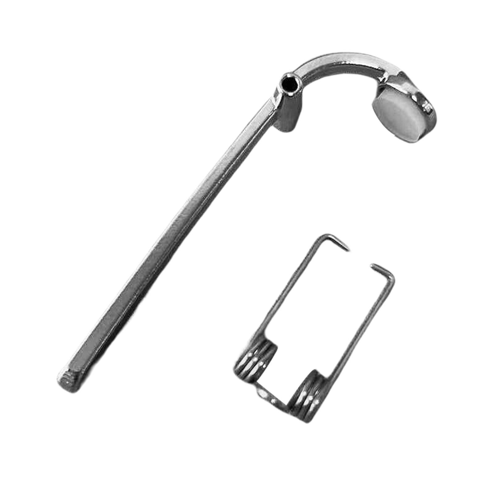 Trumpet Key Spit Assembly Trumpet Piston Accessory Parts with Pad Alto ...