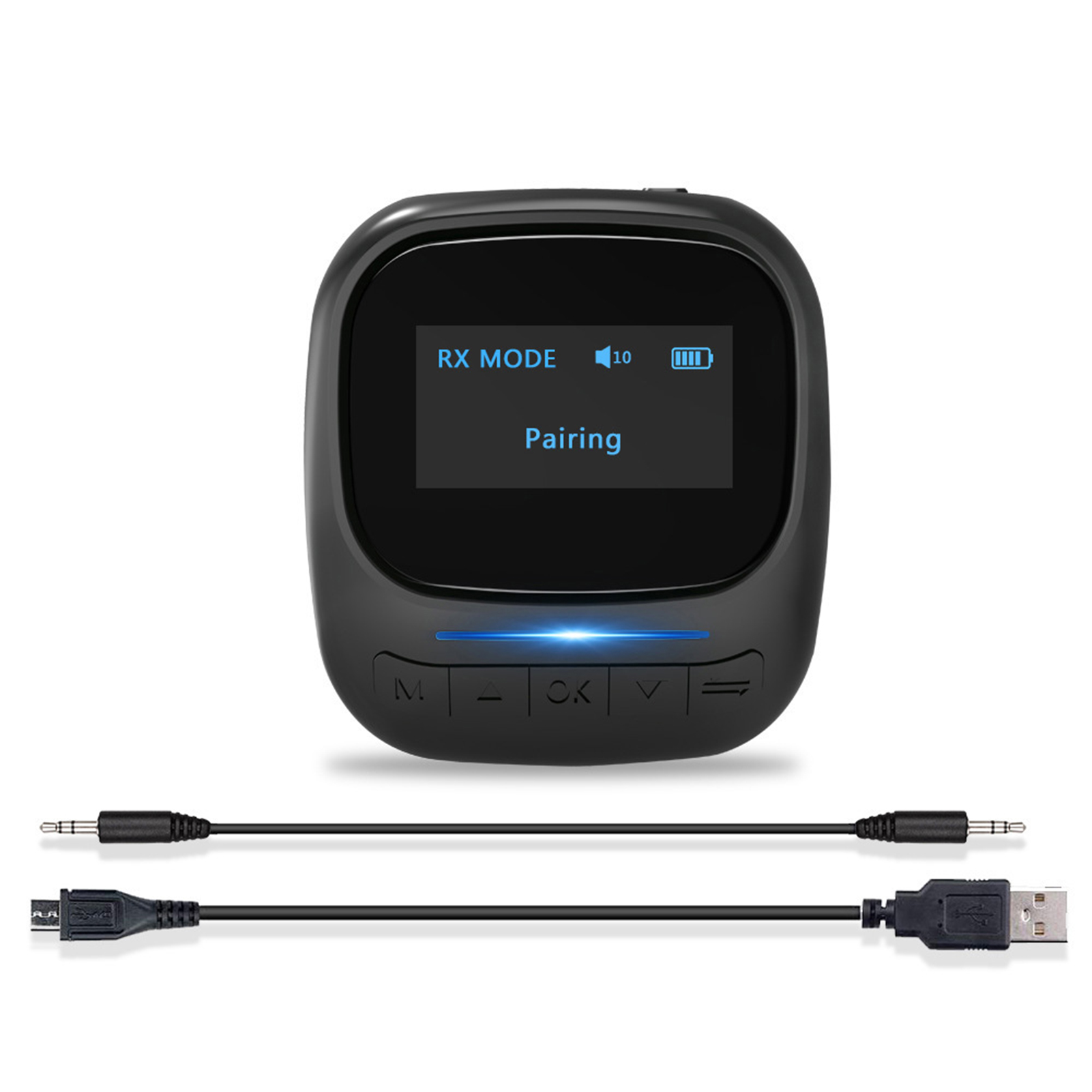 2in1 Adapter Receiver Bluetooth-compatible Transmitter Wireless Visible ...