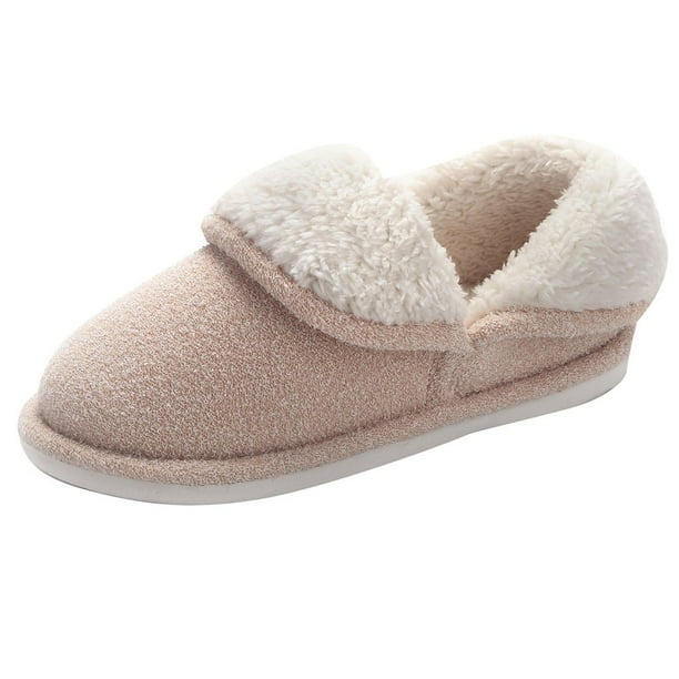 jovati Winter Soft Bottom Slippers Pregnant Women Thick Bottom Non-Slip ...