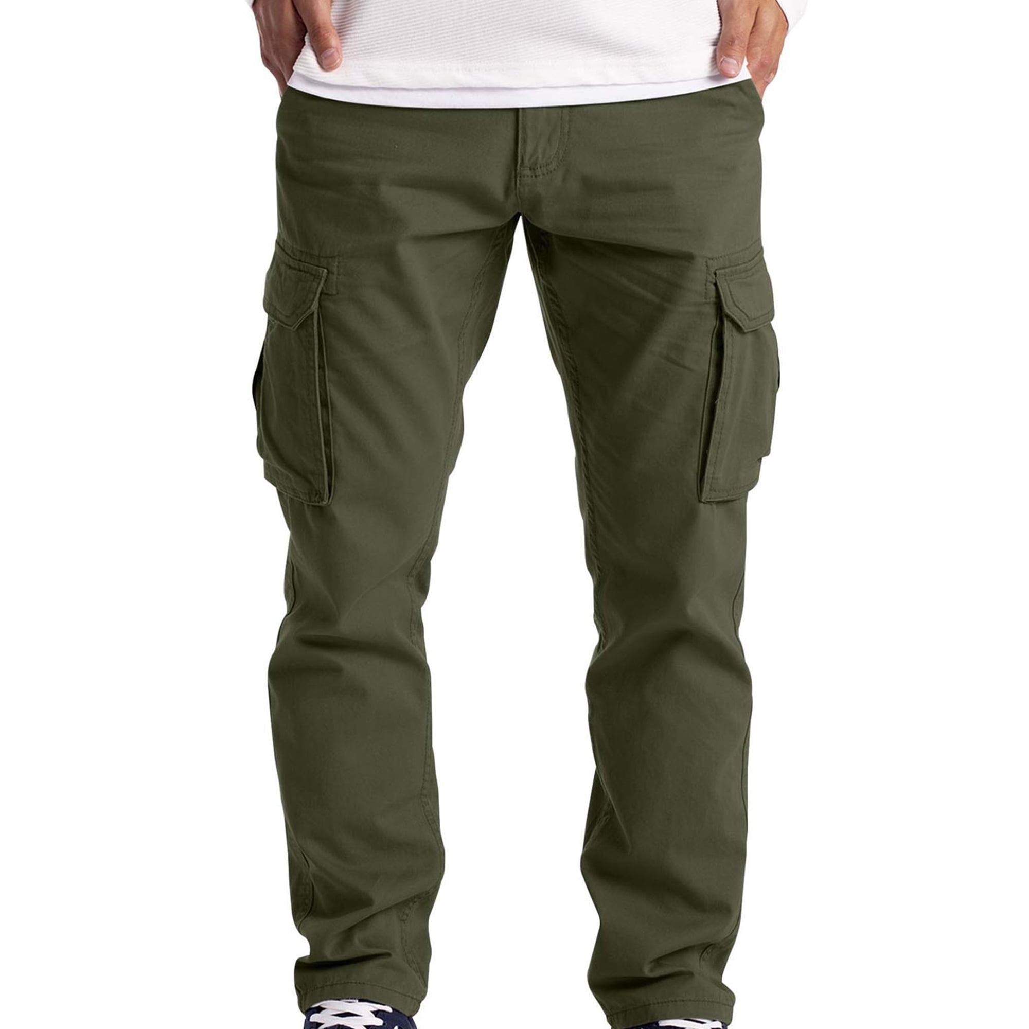 Click here for Tenmix Mens Mid Waist Tactical Pant Comfy Bottoms... prices