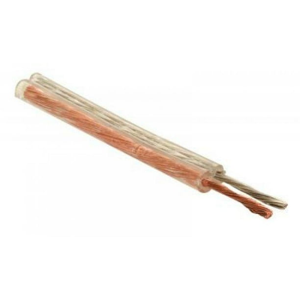 Cable dúplex polarizado 16 AWG, transparente Steren POP16-100 VTA ...