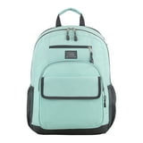 Eastsport Unisex Everyday Tech Backpack, Mint Gray - Walmart.com