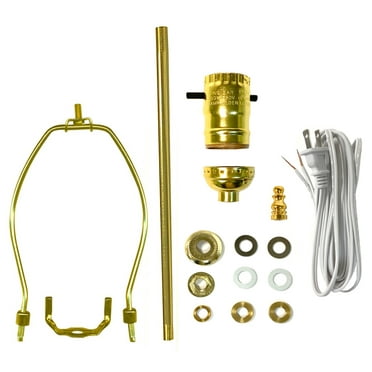 Creative Hobbies Make-A-Lamp Kit #ML3-12S Complete Lamp Parts Kit with ...