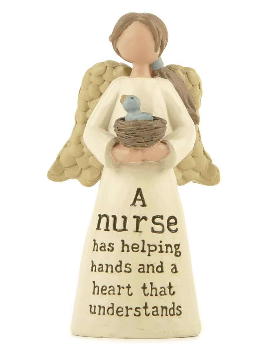 Blossom Bucket 85087 Figurine Nurse Angel With Bird Nest - Walmart.com