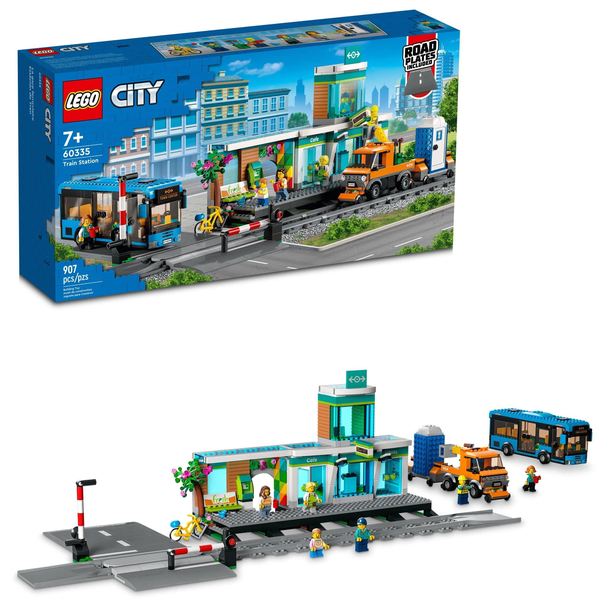 Set LEGO City Train Station 60335 para niños | Walmart en línea