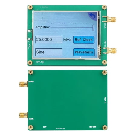 DDS Generator,AD9833 TFT Full Touch Arbitrary Waveform Generator ...