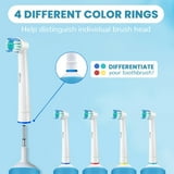 12 Pcs Replacement Toothbrush Heads Compatible with Oral B Braun ...