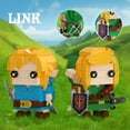 Link Warrior Lego-Compatible Building Toy Kit, Master Sword, Hylian ...