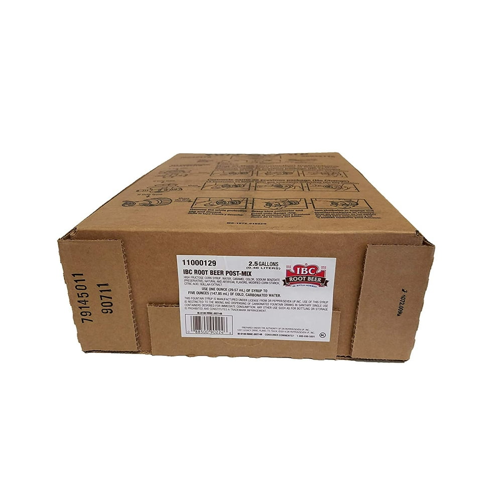 IBC Root Beer (2.5 Gallon Soda Syrup BiB) - Walmart.com - Walmart.com