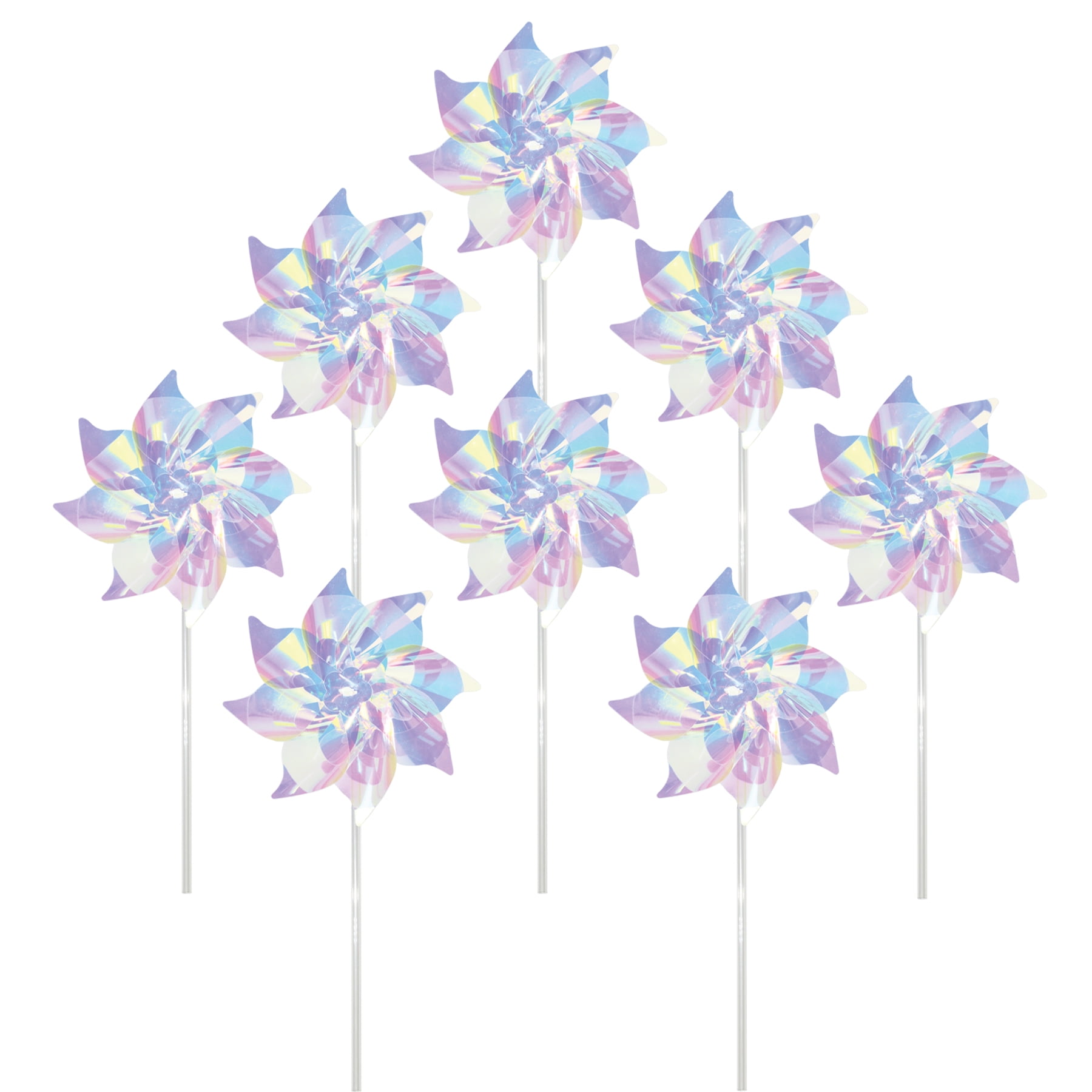 In the Breeze 2652 — Iridescent 8" Classic Pinwheel - 8 PC — Shimmering ...