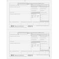 W-2 Tax Forms for 2025 | 6-Part Laser Forms Kit with Envelopes and W-3 Transmittal | Quantity ...