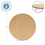 Woodpeckers Wood Circle Disc 6 inch Diameter 1/16 inch Thick Birch ...