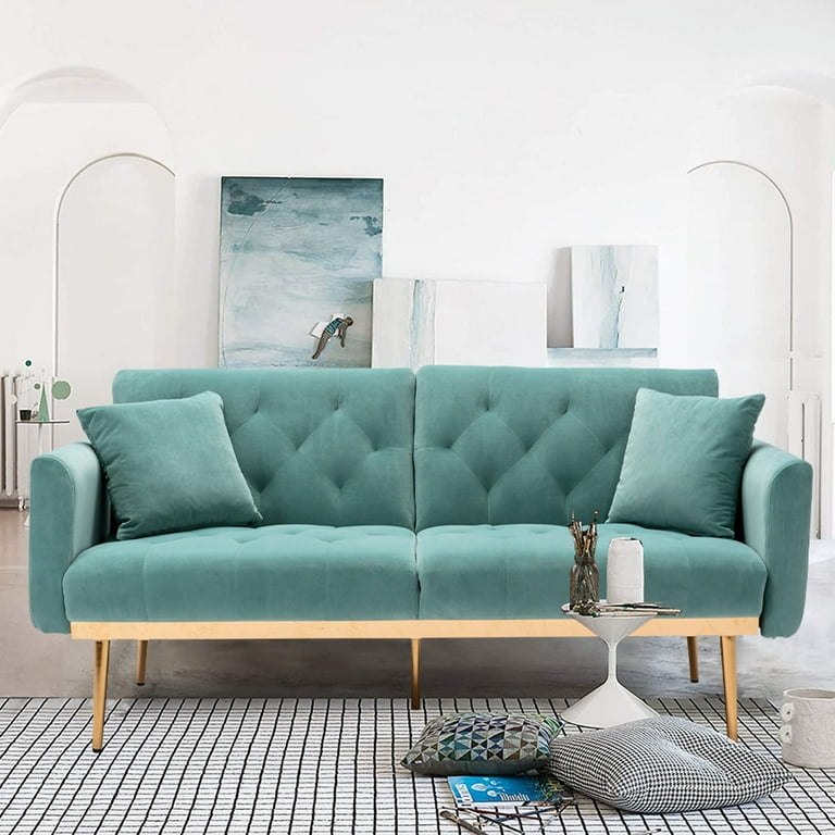 Light Blue Sofa Bed | Baci Living Room