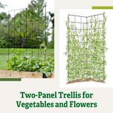 Two Panel Folding Trellis - Walmart.com