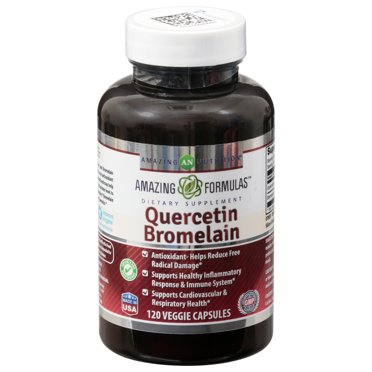 Amazing Formulas Quercetin 500 Mg 120 VCaps - Walmart.com
