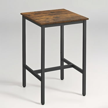Wisfor Counter Height Bistro Table, 41 inch Square Marble Top Heavy ...