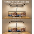 VicTsing 3-Light Bar Architect LED Desk Lamp, 35 Lighting Modes & 7 ...